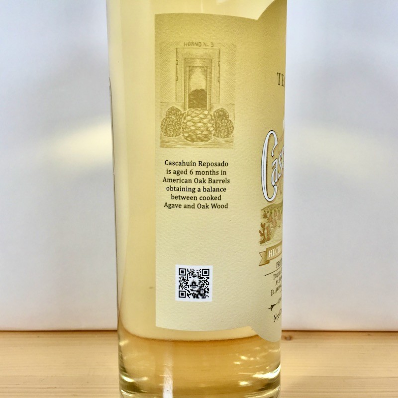 Tequila - Cascahuin Reposado / 70cl / 40%