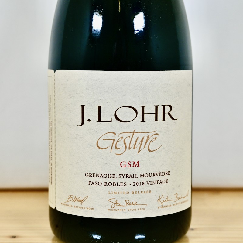 Wein - Jerry Lohr Gesture GSM AVA 2018 USA / 75cl