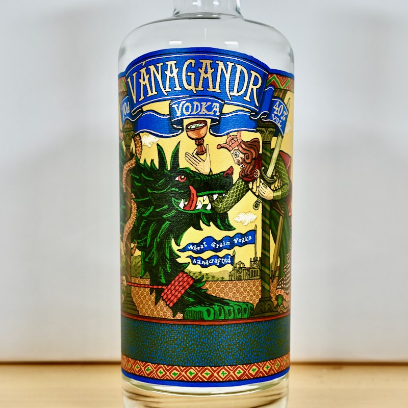 Vodka - Vanagandr Wheat Grain Vodka / 70cl / 40%