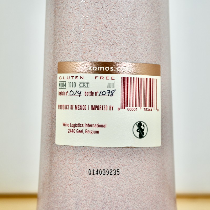 Tequila - Komos Reposado Rosa / 70cl / 40%
