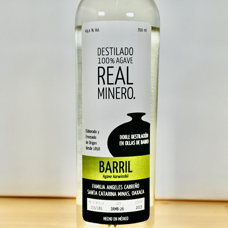 Destilado de Agave - Real Minero Barril Cosecha 2023 / 70cl / 49.4%