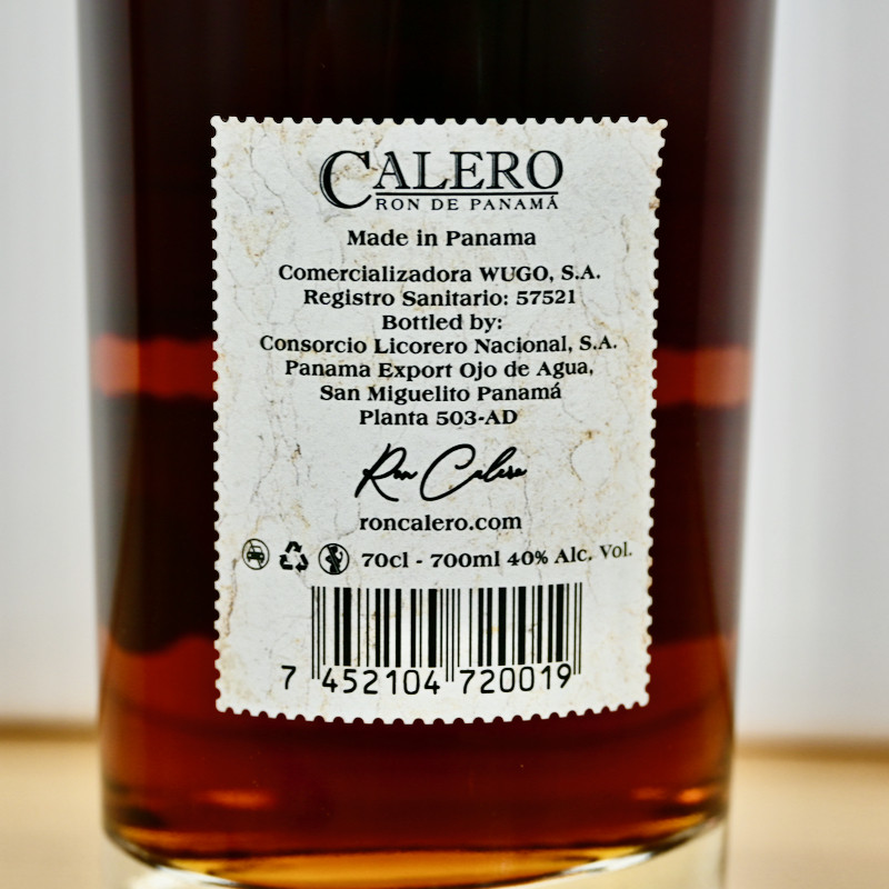 Rum - Calero 21 Years Ron de Panama / 70cl / 40%