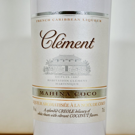 Rum - Clement Mahina Coco Liqueur / 70cl / 18%